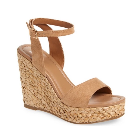 bp | Shoes | New Bp Ginny Espadrille Ankle Strap Wedge Sandal In Tan ...